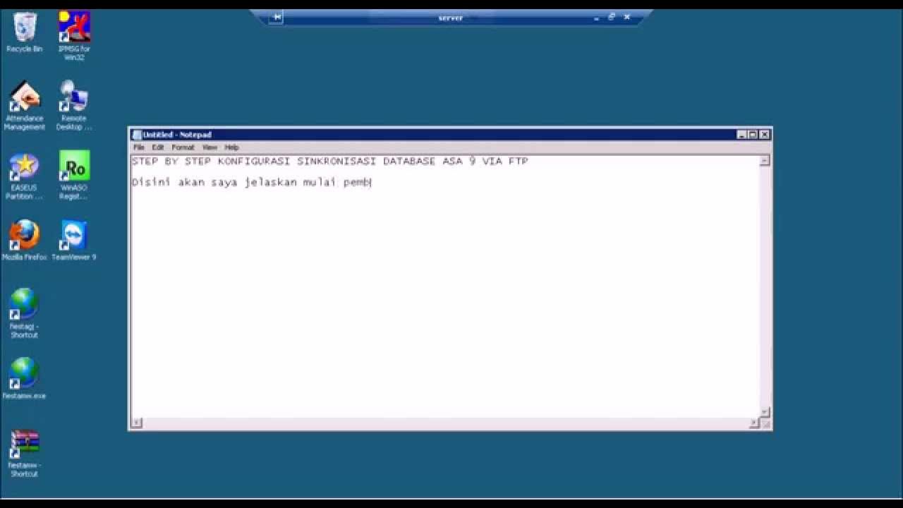 DB Remote Sybase Sql Anywhere Tutorial - YouTube