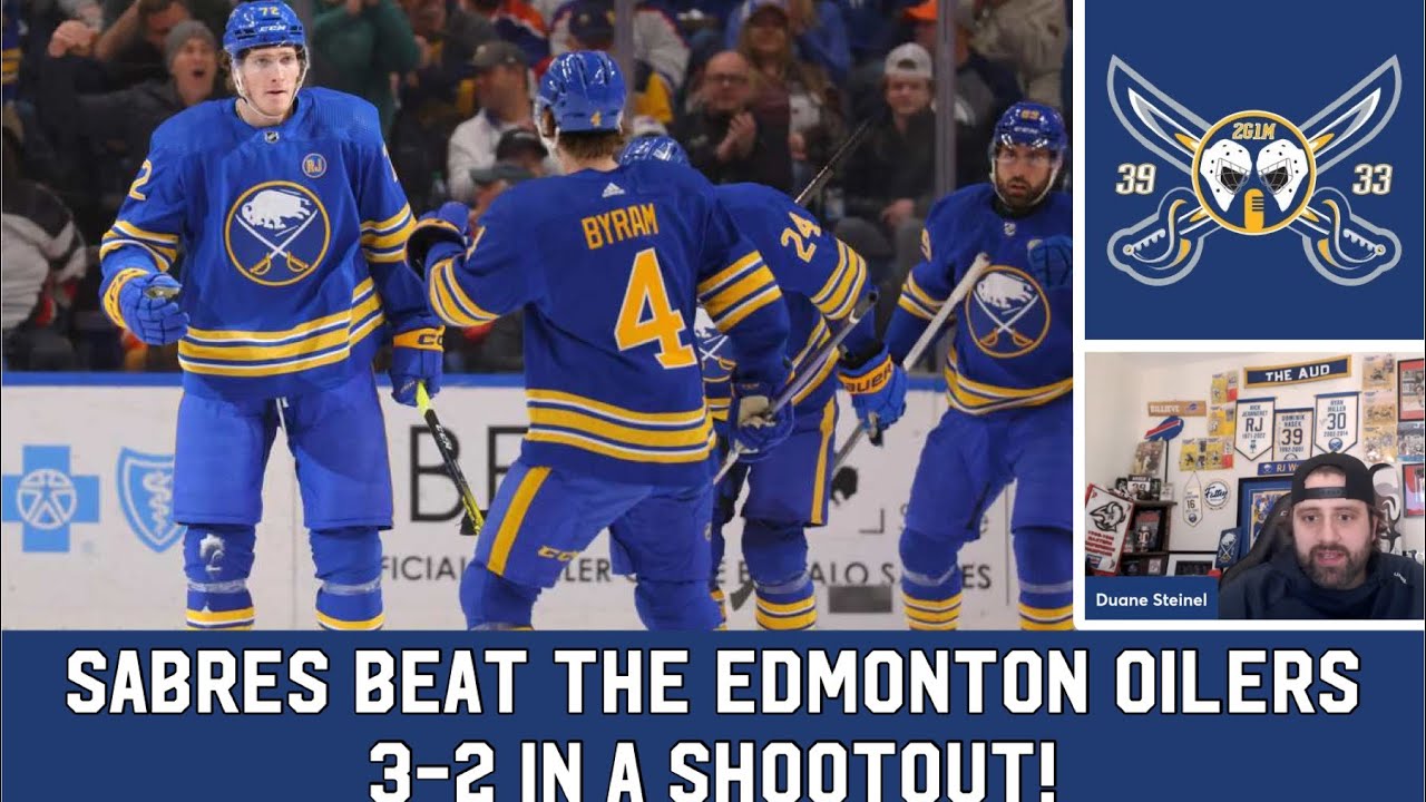 I'll Hang Up and Listen- Sabres beat the Edmonton Oilers 3-2 in a ...