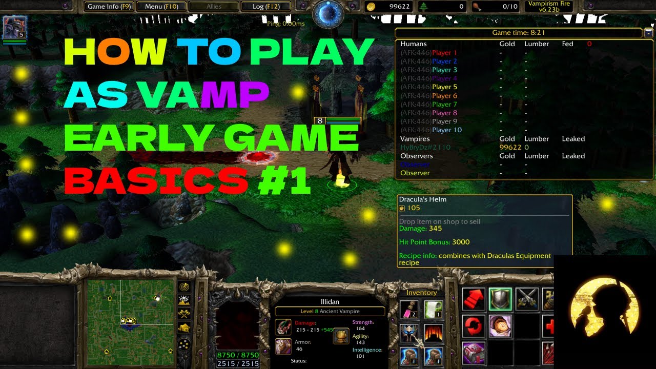 Vampirism Fire - How To Vamp (Tutorial) - Early Game Basics - YouTube