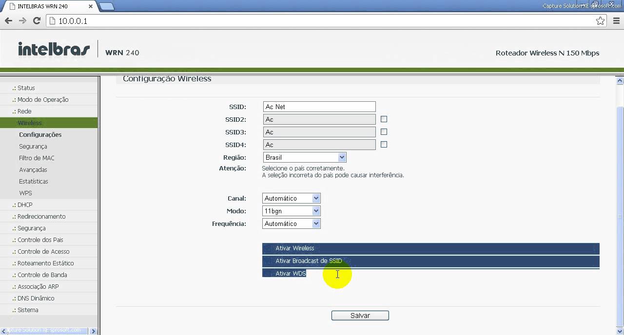 [Tutorial] Configurando Seu Roteador INTELBRAS WRN-240i - YouTube