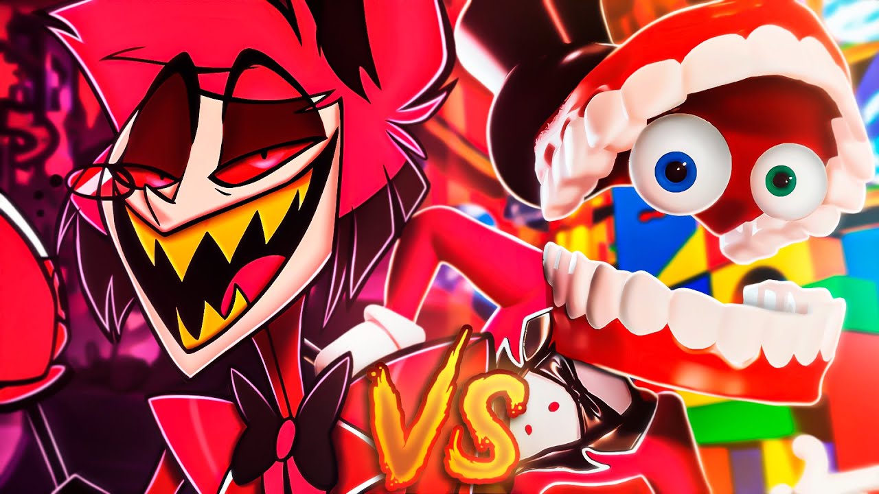 Alastor VS Caine ll Friki Rap Random Battles ll Khai ft. Kapo - YouTube