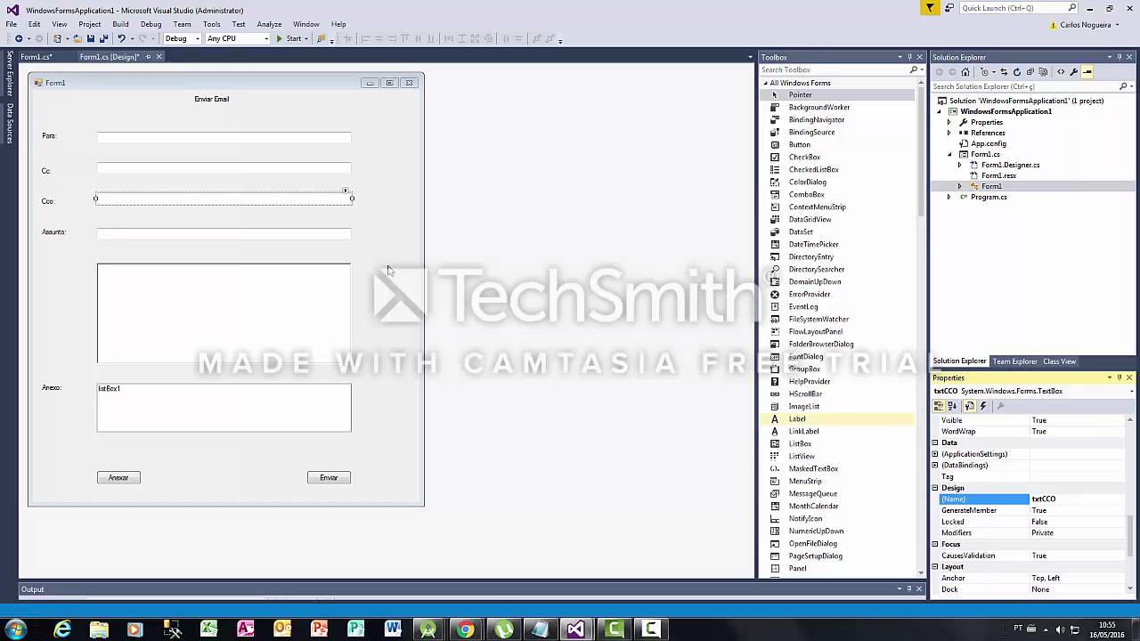 Enviar Email C# - YouTube