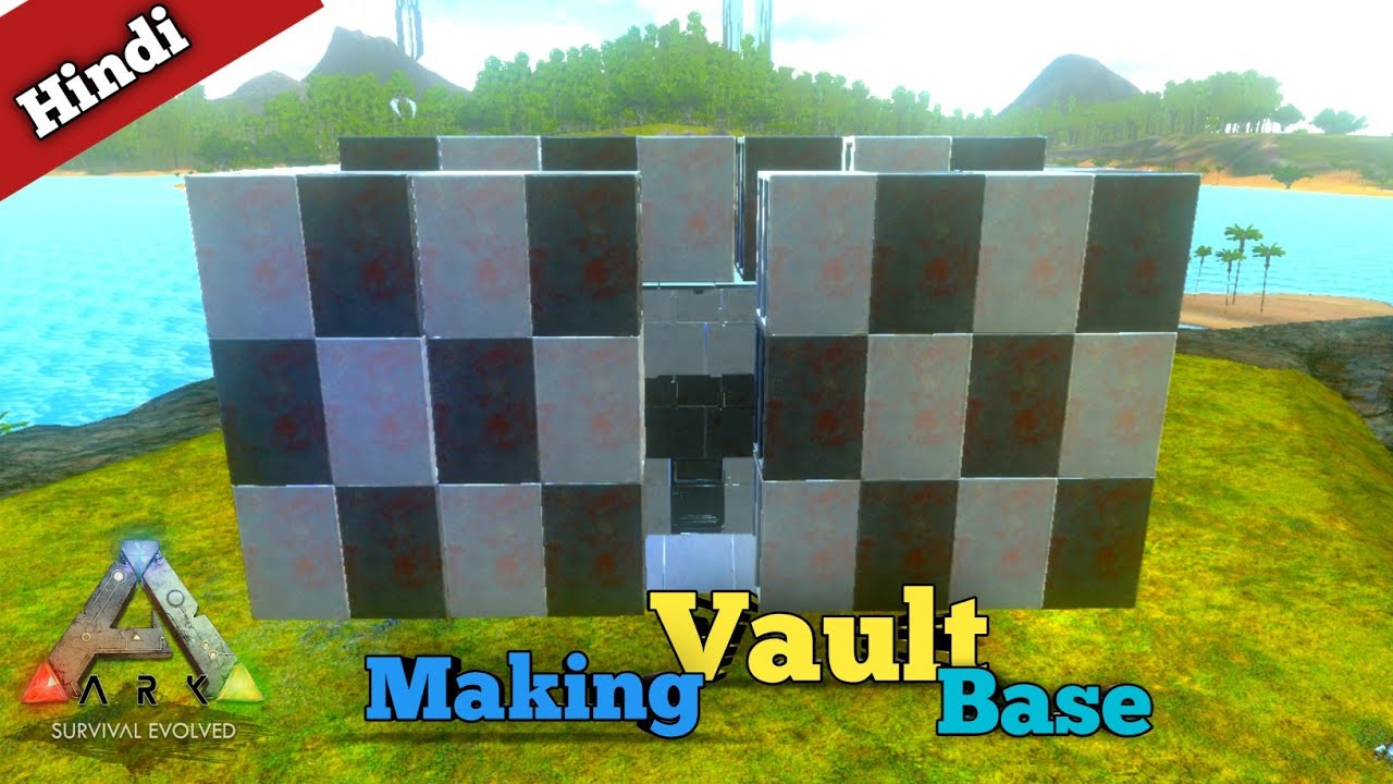 Making Vault Base Ark Mobile | Build Small Vault Base Ark Hindi - YouTube