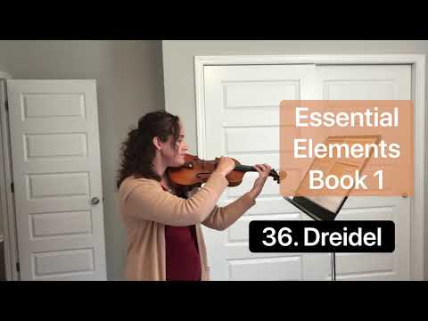 36. Dreidel (Essential Elements Book 1) play along - YouTube