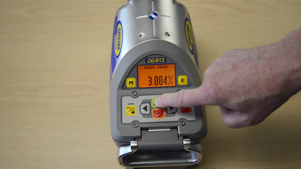 DG813 & DG613 - Change Grade in Step & Go Mode Tutorial - YouTube