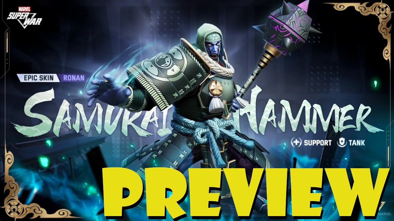 Marvel Super War: Ronan | Samurai Hammer | Preview - YouTube