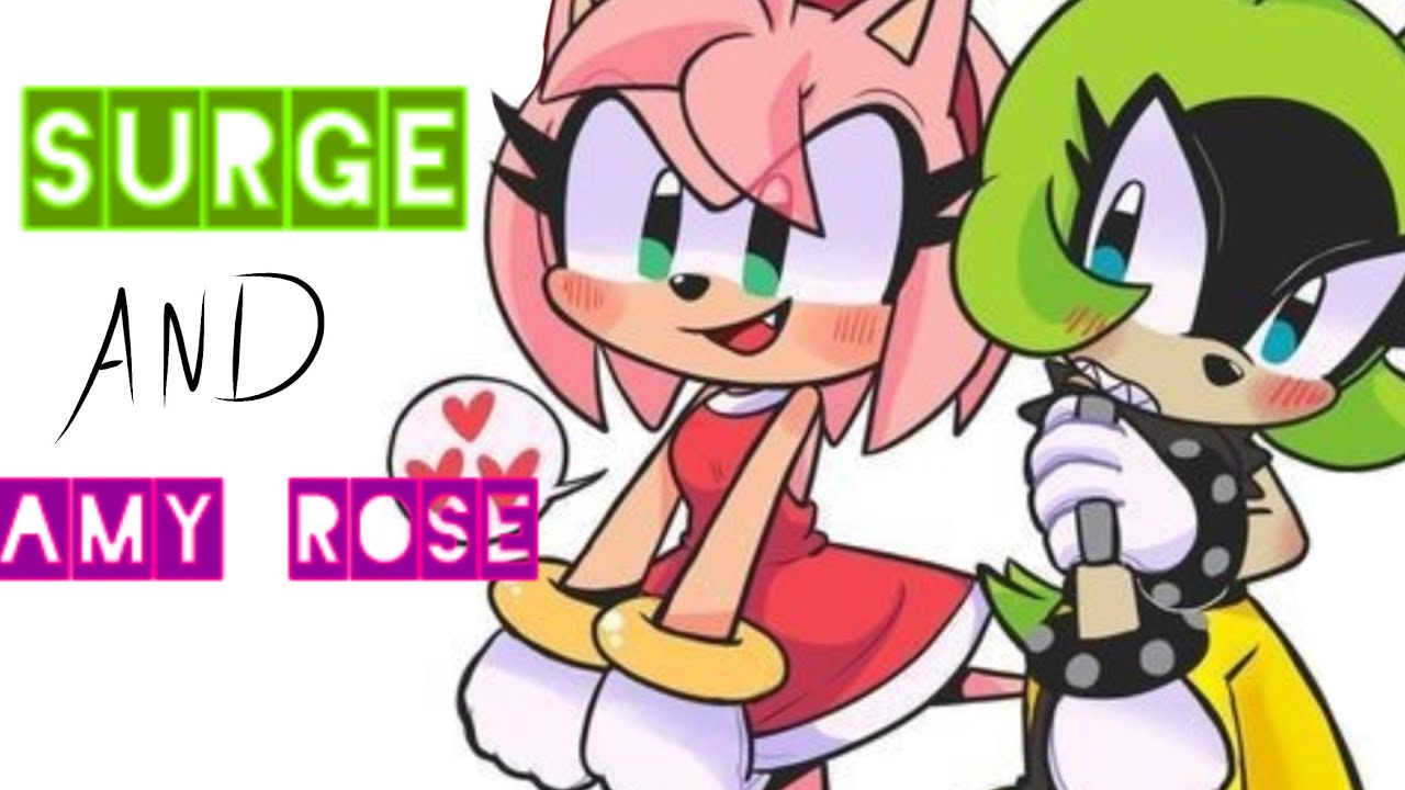 Surge e Amy rose // Comic dublada// Pt-Br - YouTube