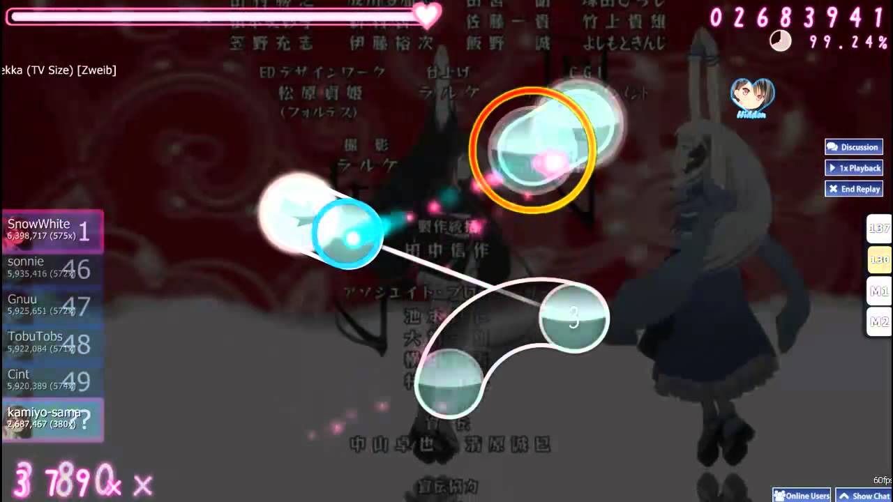 Osu! ~ Kikou Shoujo wa Kizutsukanai - Maware! Setsugekka (TV Size ...