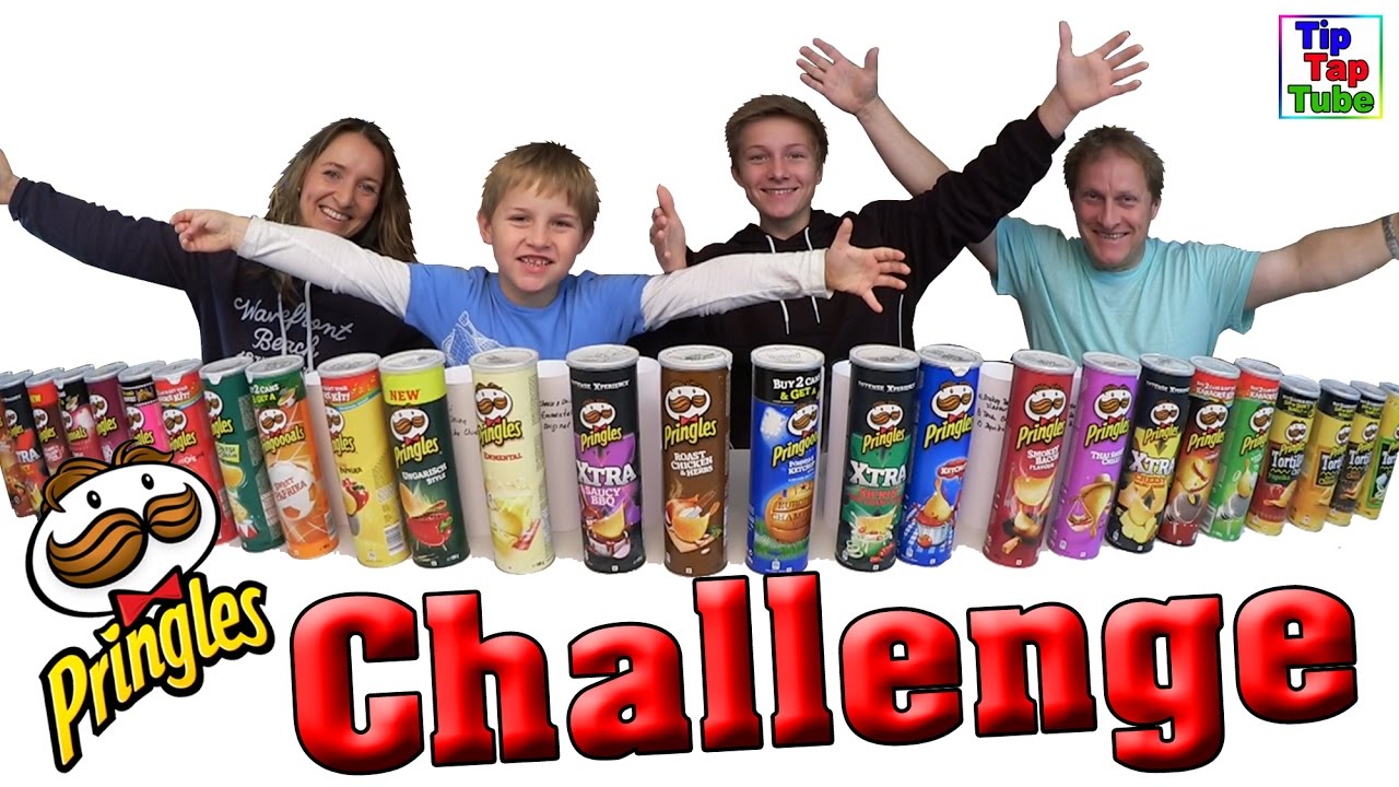 Ultimative PRINGLES CHALLENGE - 26 Sorten erkennen - 35 Min Special ...