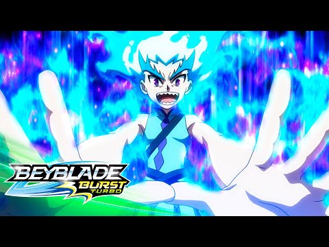 BEYBLADE BURST TURBO | Ep.5 Partida Turbo! Valtryek versus Lúinor! | Ep.6 Cavaleiro Invernal!