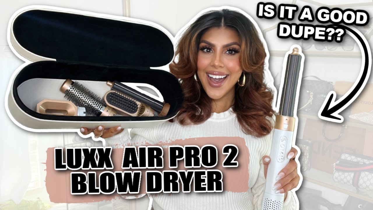 DYSON AIRWRAP DUPE!! 😱 FULL WET TO DRY BLOW OUT ROUTINE + 7 HOUR WEAR ...