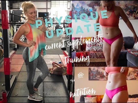 PHYSIQUE UPDATE, CURRENT SUPPLEMENTS, NUTRITION & TRAINING. - YouTube