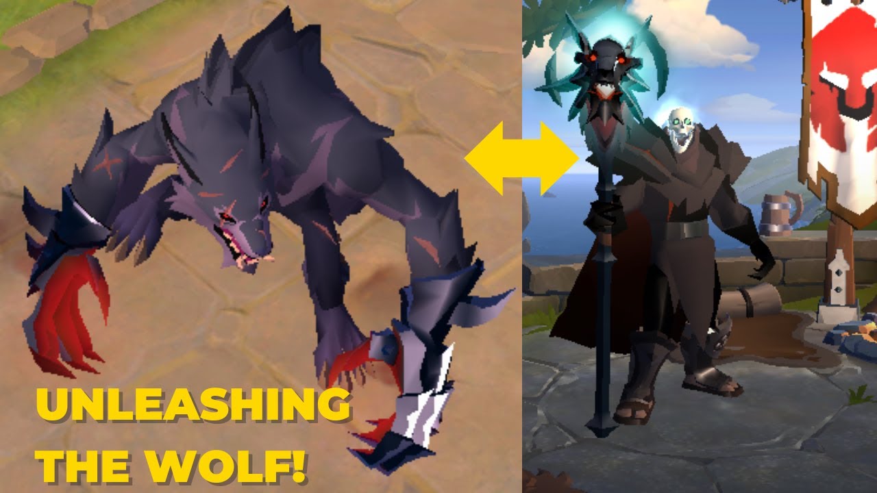 Albion Online - New Shapeshifter Wolf! - YouTube