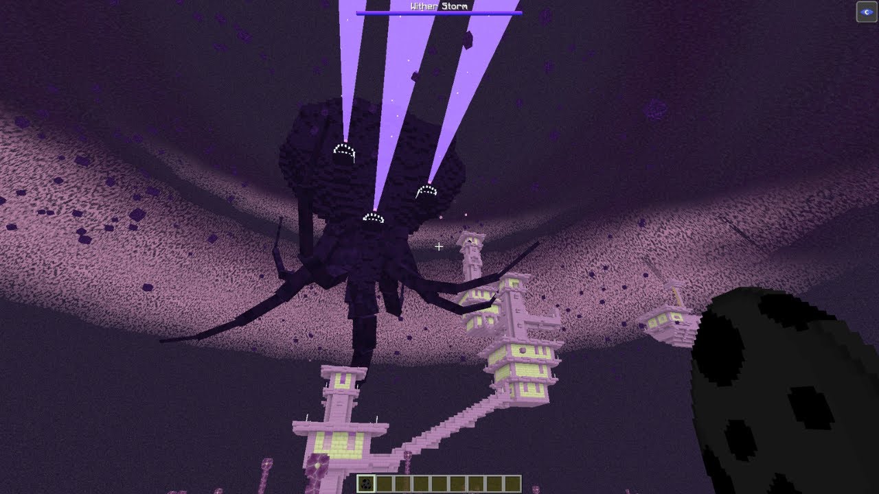 WITHER STORM VS END CITY || Minecraft - YouTube
