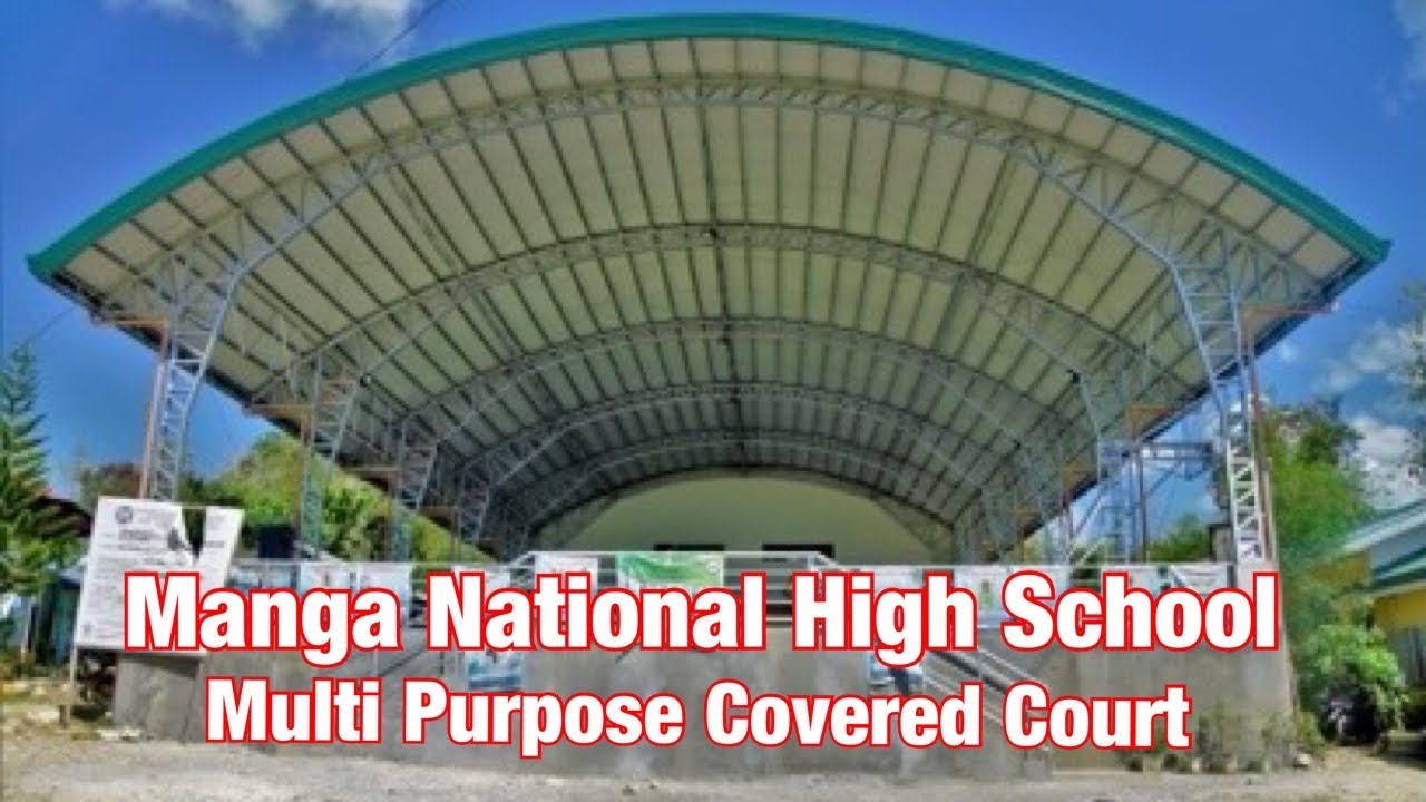 Turn over of MULTI PURPOSE COVERED COURT of Manga National HS - YouTube