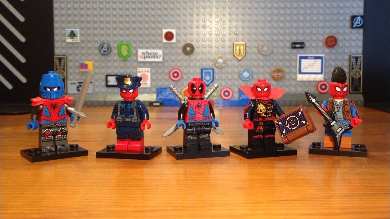 Lego Spider-Man Variants Customs 3 - YouTube