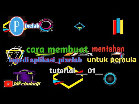 CARA MEMBUAT MENTAHAN LOGO DI_PIXELAB_Part.01 - YouTube