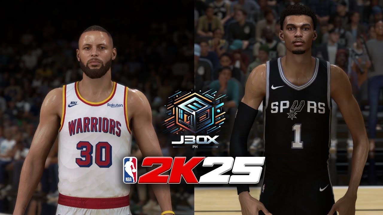 NBA 2K25 PC New Gen Mods | Golden State Warriors vs San Antonio Spurs ...