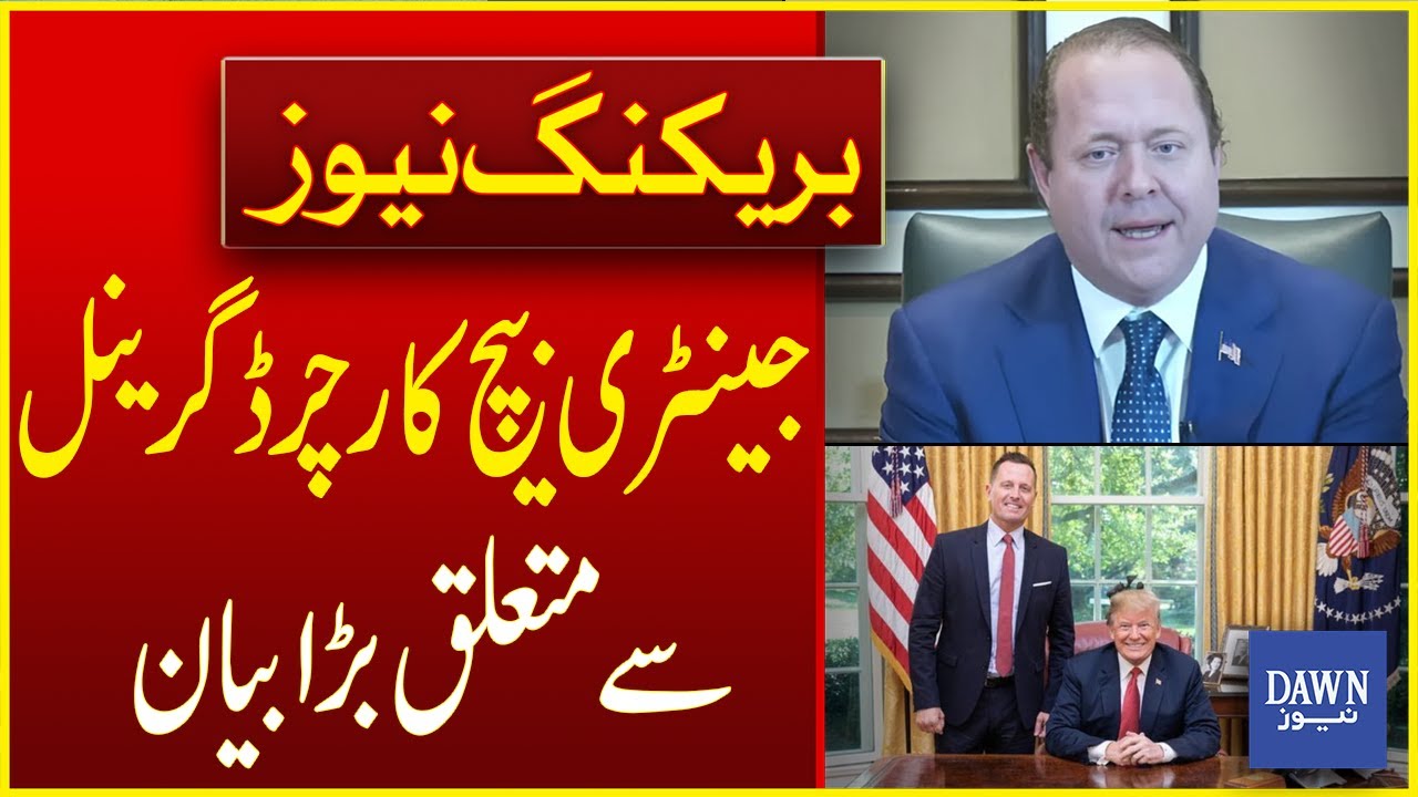 Gentry Beach's Major Statement On Richard Grenell | Breaking News ...