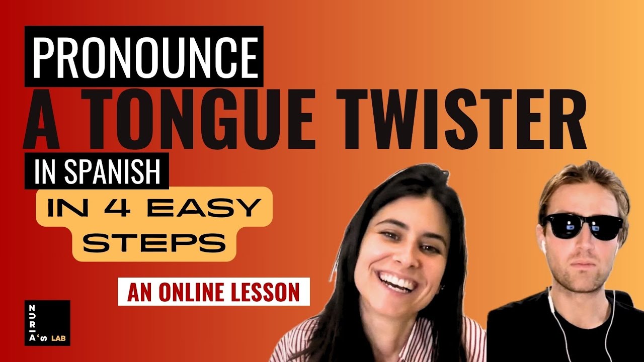 Improve Your Spanish Pronunciation in 4 Easy Steps! - YouTube