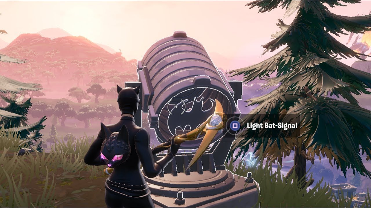 Light up different Bat Signals outside of Gotham City Guide - Fortnite ...