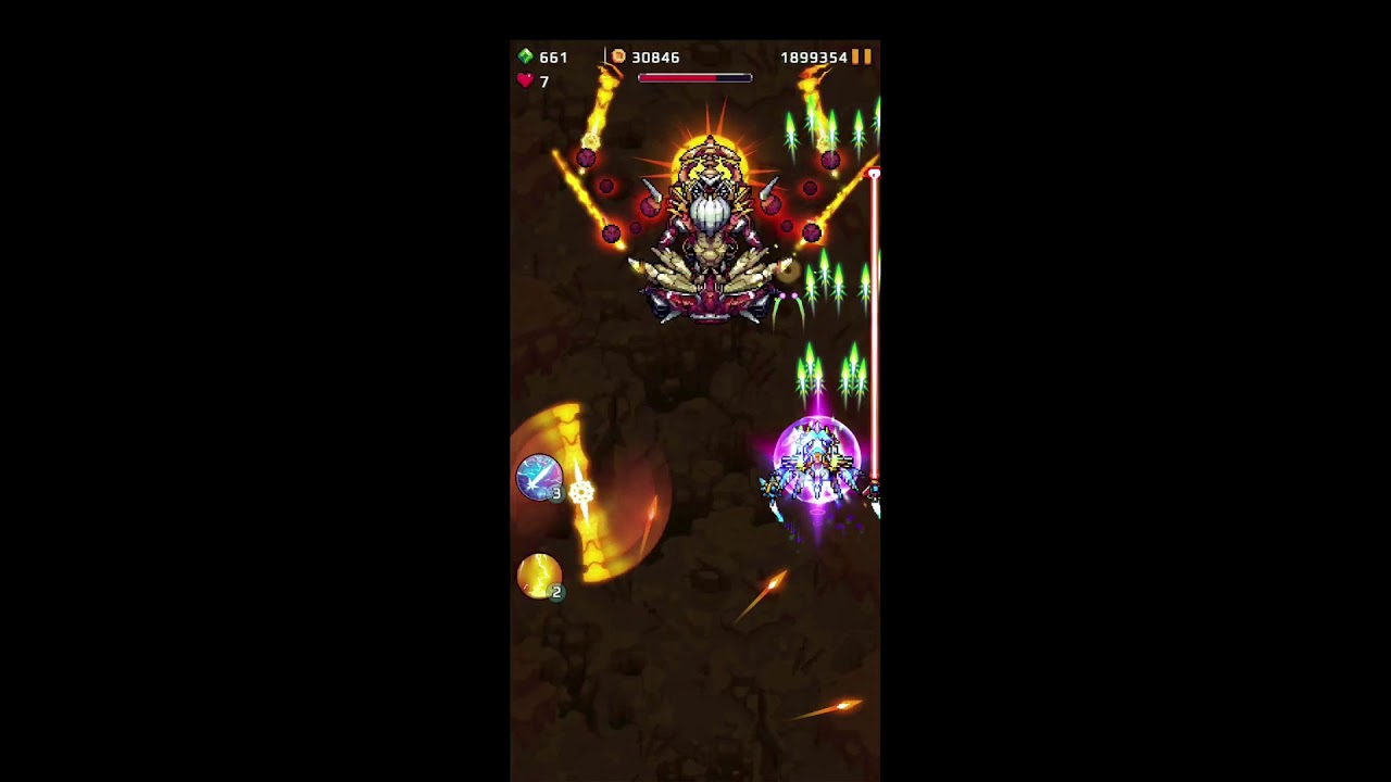 Galaxy Shooter - Falcon Squad / level 105 boss - YouTube