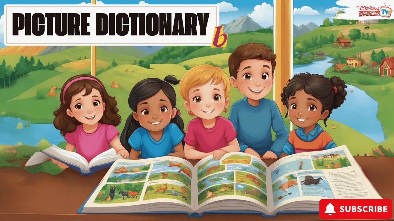Full Picture Dictionary B | Expand Your Vocabulary with Pictures | Meow ...