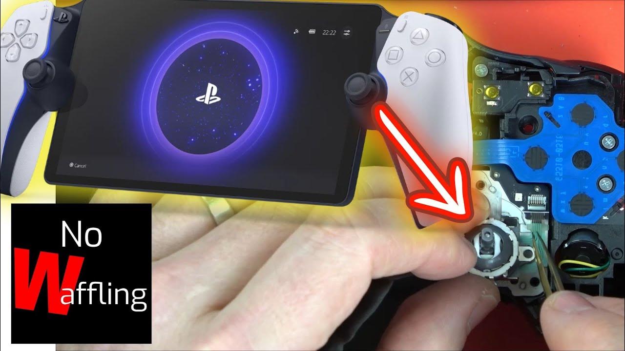 How to Replace Right Thumbstick on PlayStation Portal - Teardown Repair - YouTube