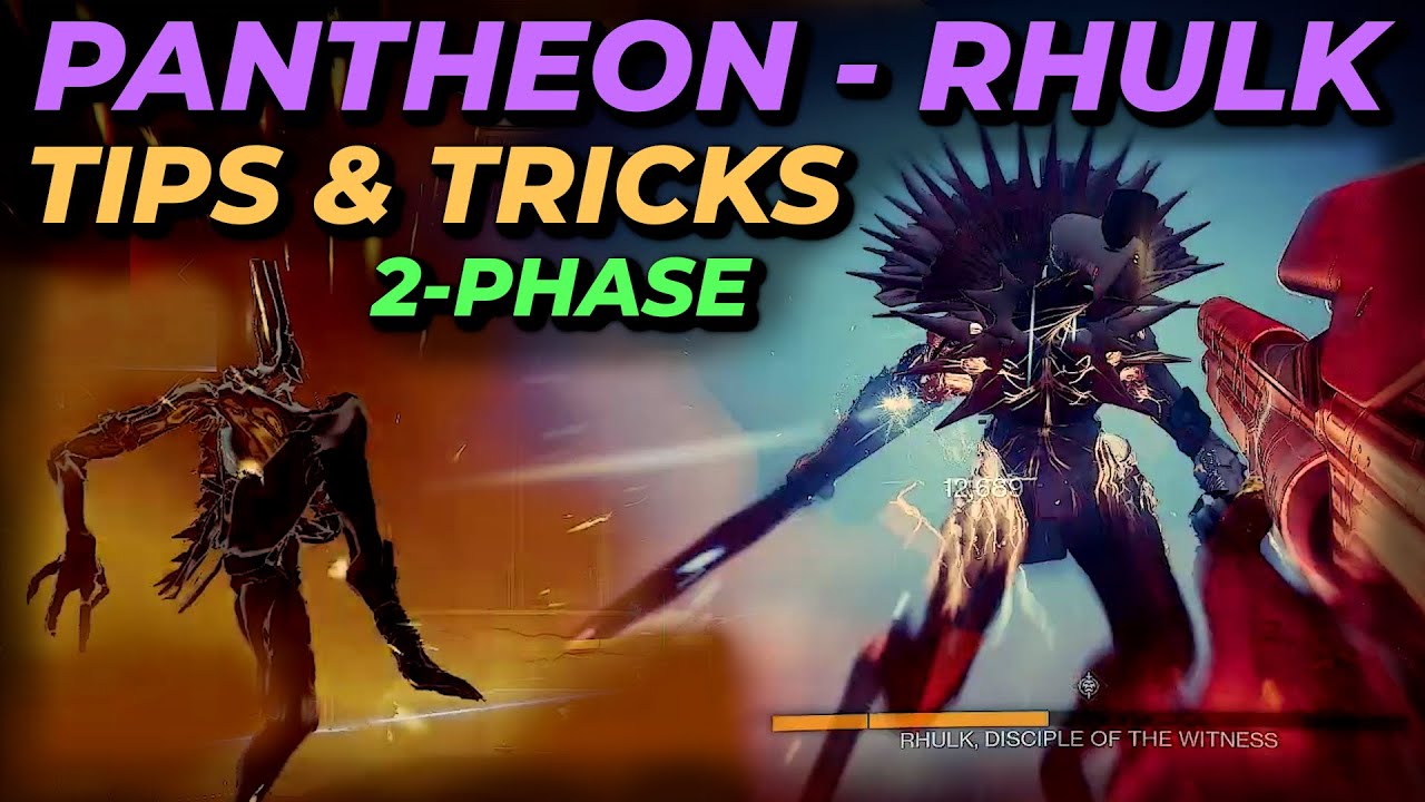 PANTHEON Rhulk Indomitable - Best Tips For An Easy Clear - YouTube