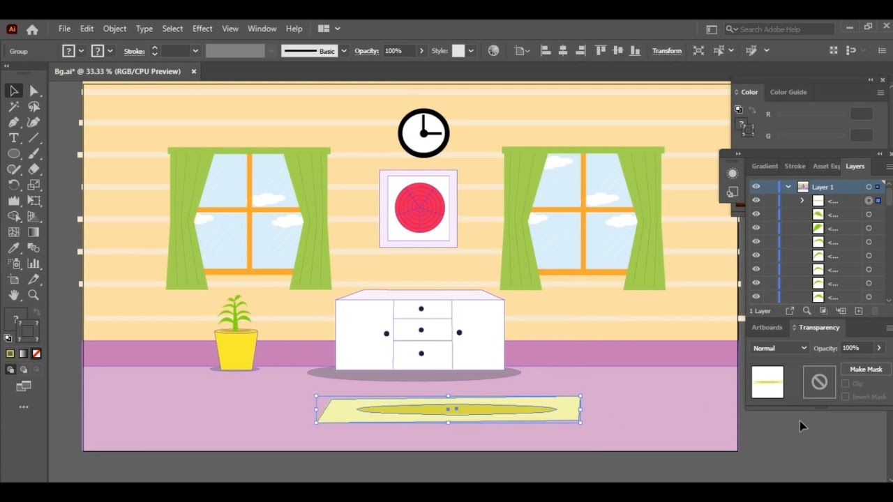 How To Make Background For Cartoon Videos In Adobe Illustrator Cartoon Videos K Liye How To Make Background For Cartoon Videos In Adobe Illustrator Cartoon Videos K Liye
