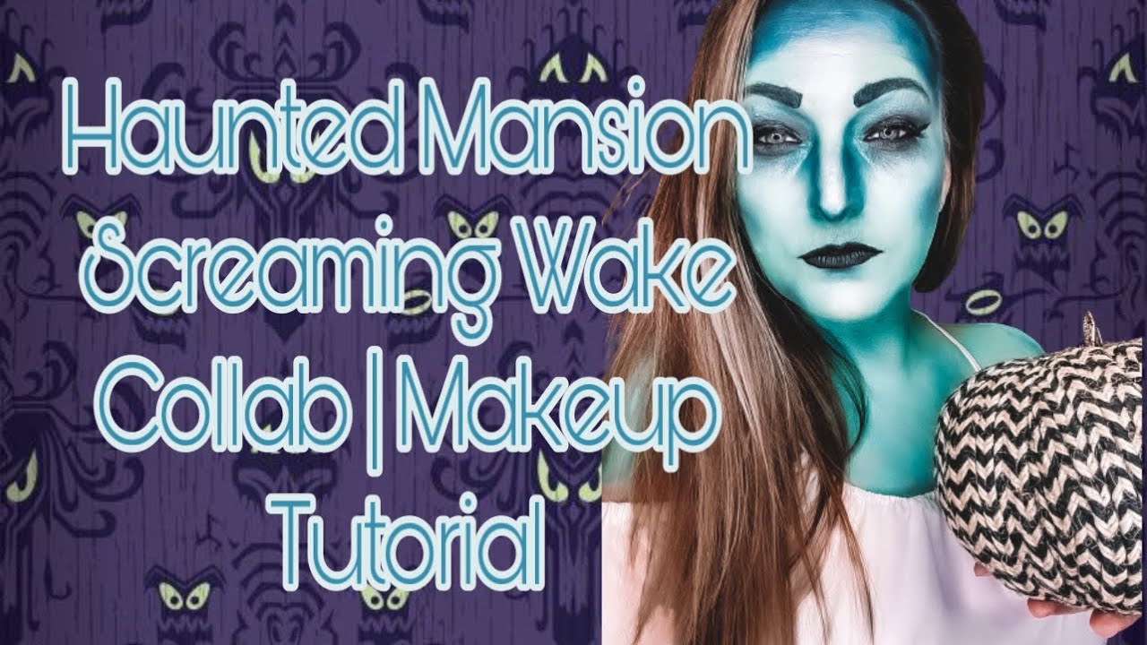 DISNEY HAUNTED MANSION DEAD BRIDE LOOK | Screaming Wake Collab - YouTube