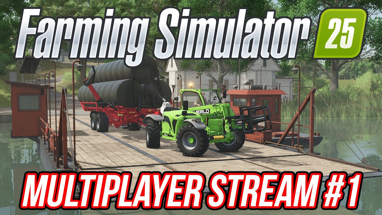 FARMING SIMULATOR 25 MULTIPLAYER #01 | Stream 12.11.2024 - YouTube
