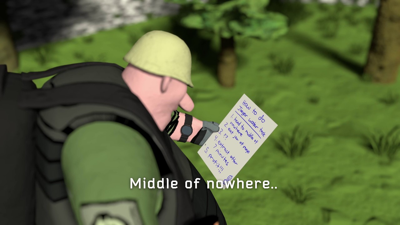 Jaeger's mayo chug quest (Tarkov Animation) - YouTube