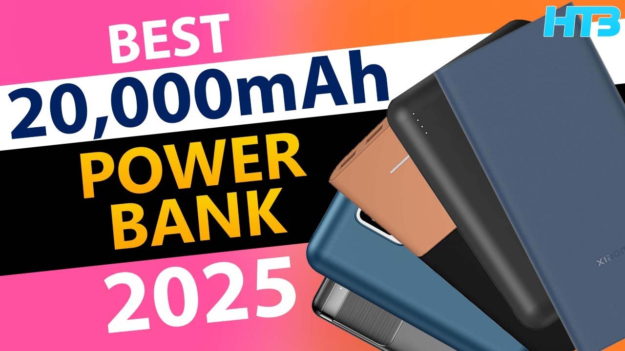 Top 5 Best 20000mAh Power Bank in 2025 🔥 Best Fast Charging power Banks ...