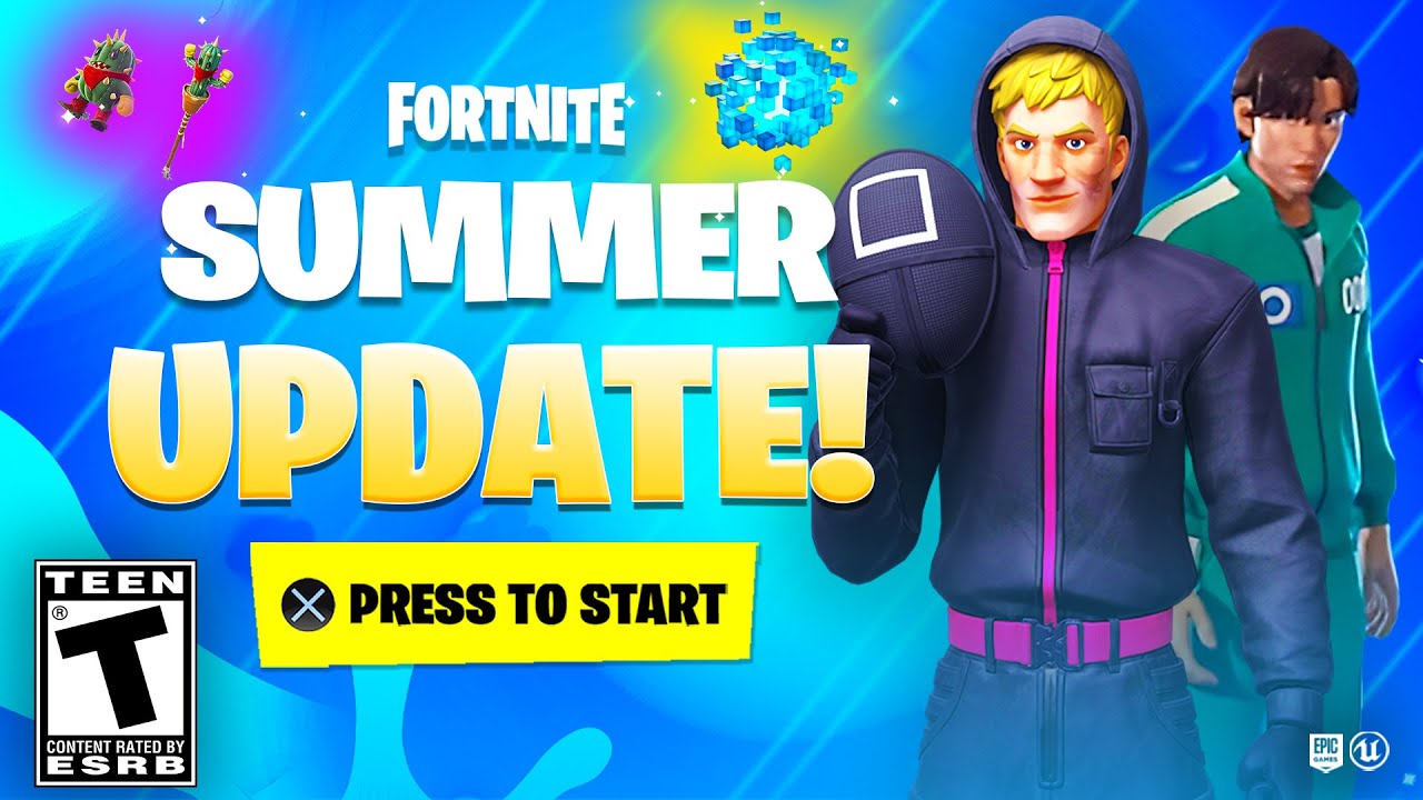*NEW* FORTNITE SUMMER UPDATE OUT NOW!! NEW LIVE EVENT, FREE REWARDS ...