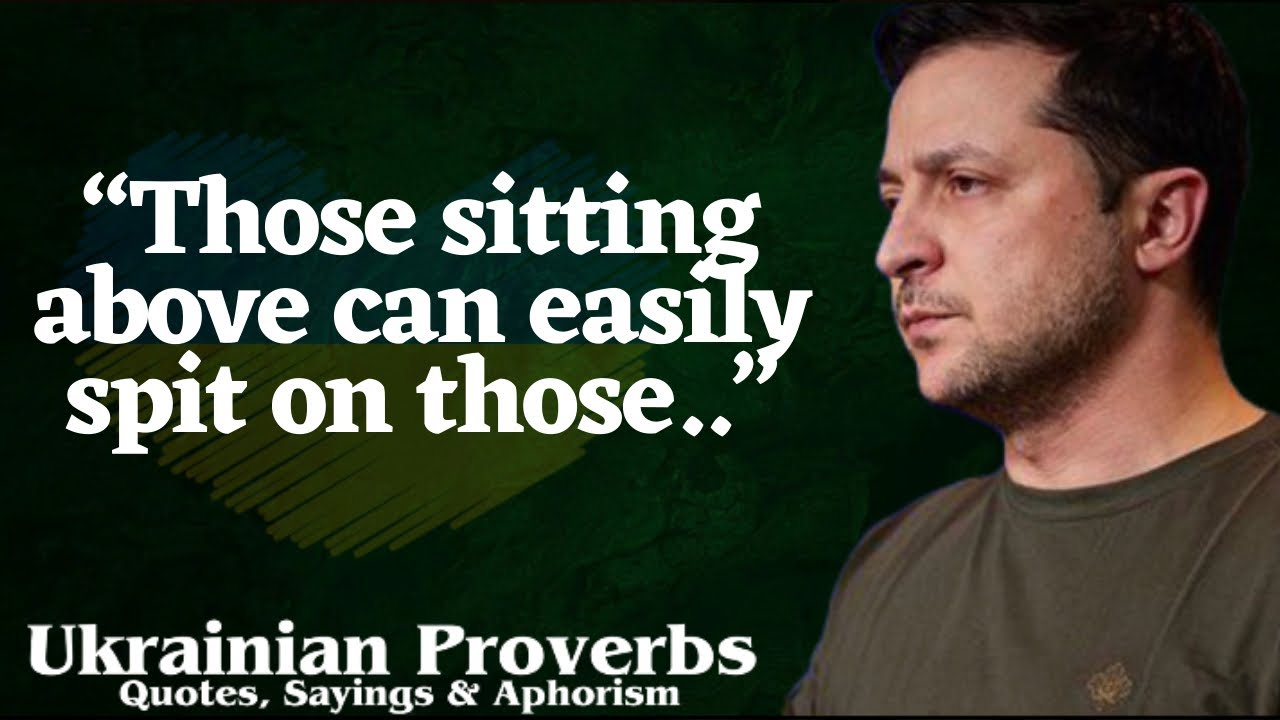 Ukrainian Underdog Proverbs About Life | Quotes, Sayings and Aphorism ...