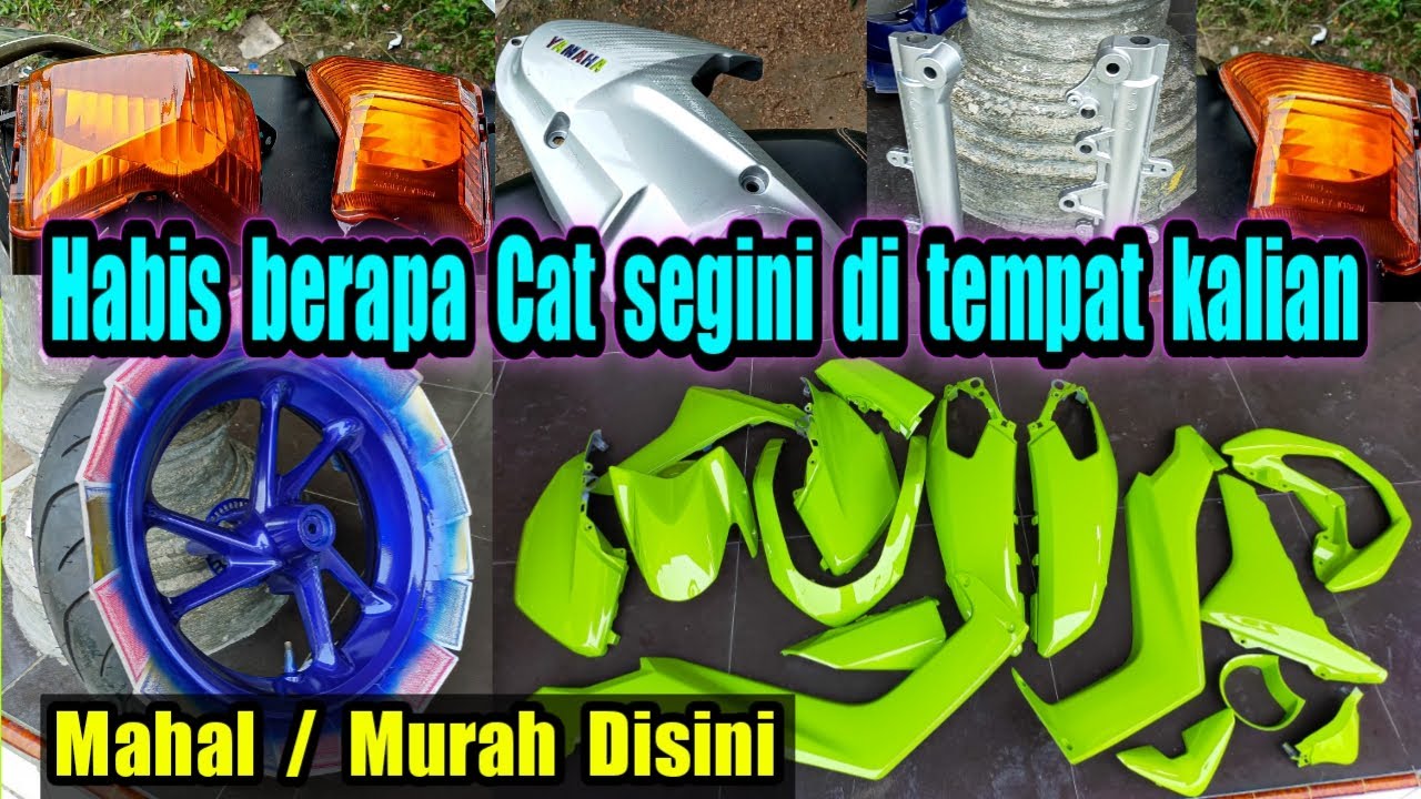 INI HARGA REPAINT & CAT WARNA BODY MOTOR DISINI !! - YouTube