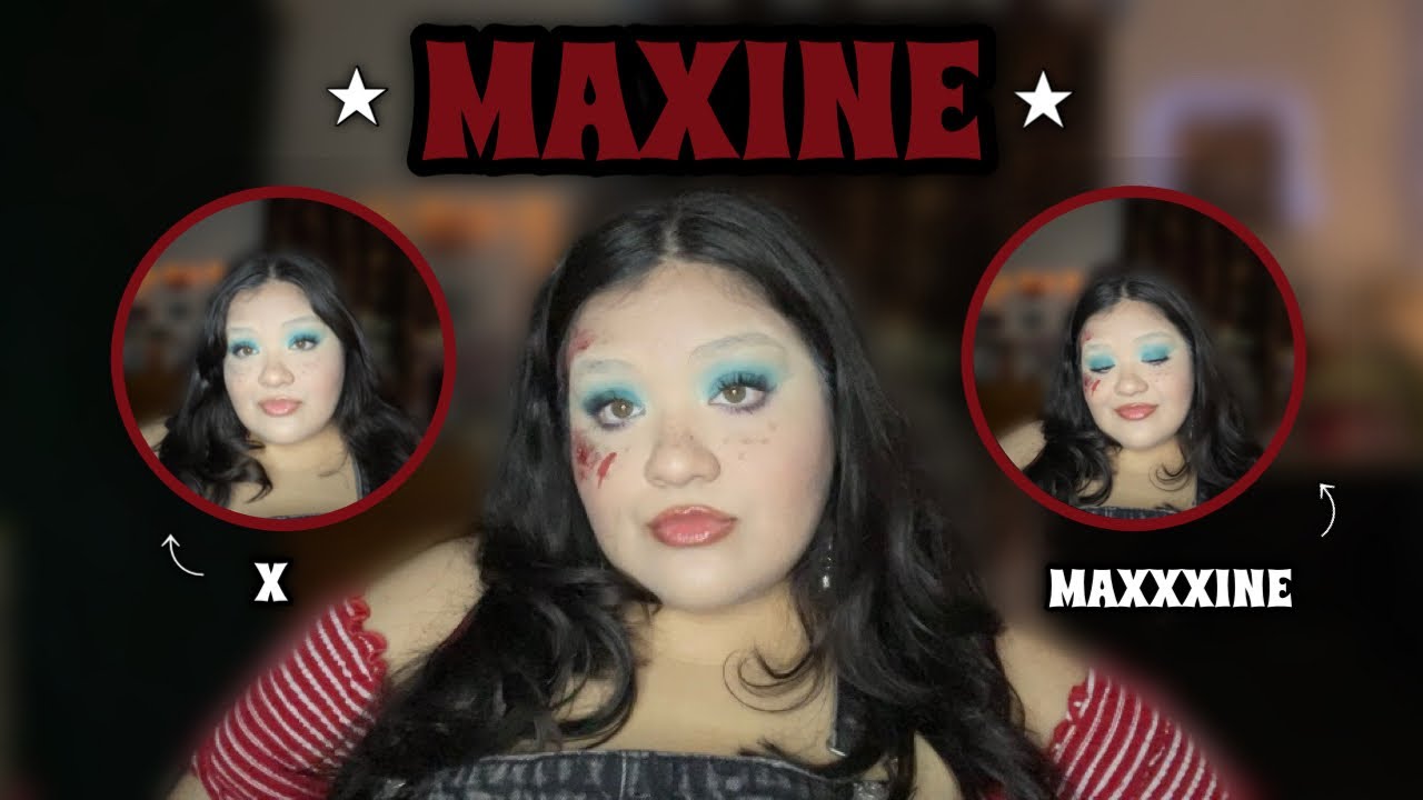 Maxine Makeup Look (X & Maxxxine) - YouTube