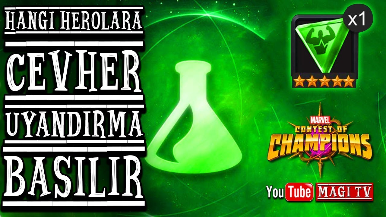 HANGİ HEROLARA CEVHER UYANDIRMA BASILIR # BİLİM SINIFI - MCOC SCIENCE ...