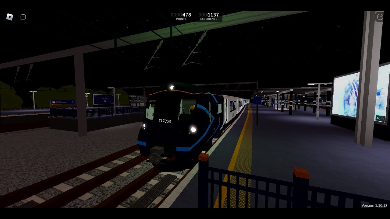 SCR driving Class 717 on Route R024 from Stepford Depot to Llyn-by-the ...