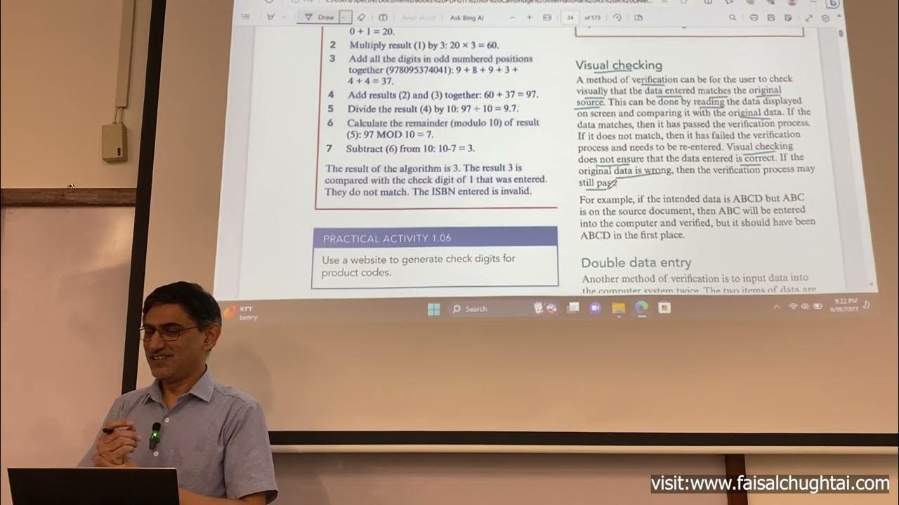 Data Verification || A level IT 9626 - YouTube