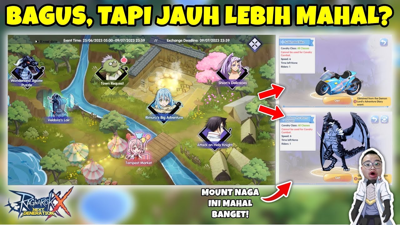 EVENT SLIME BALIK LAGI! KALI INI BAGUS TAPI MAHAL BANGET? | RAGNAROK X ...