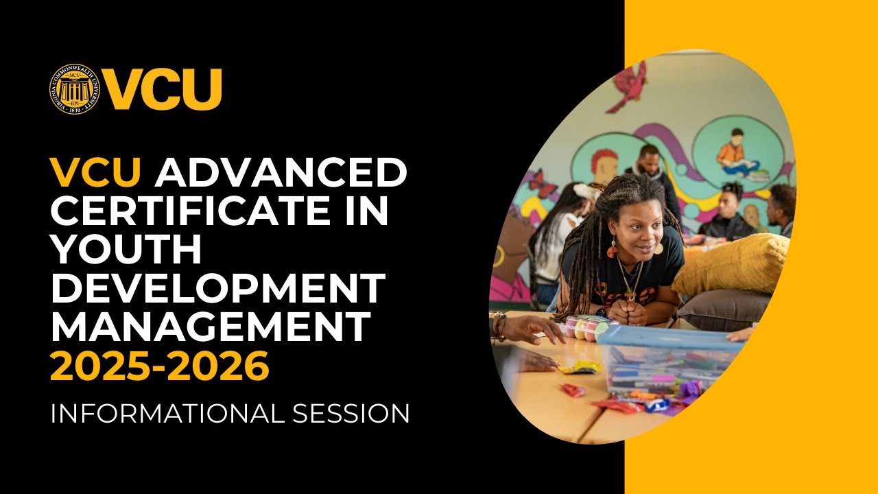 Advanced Certificate in Youth Development Management 2025 - 2026 Cohort ...