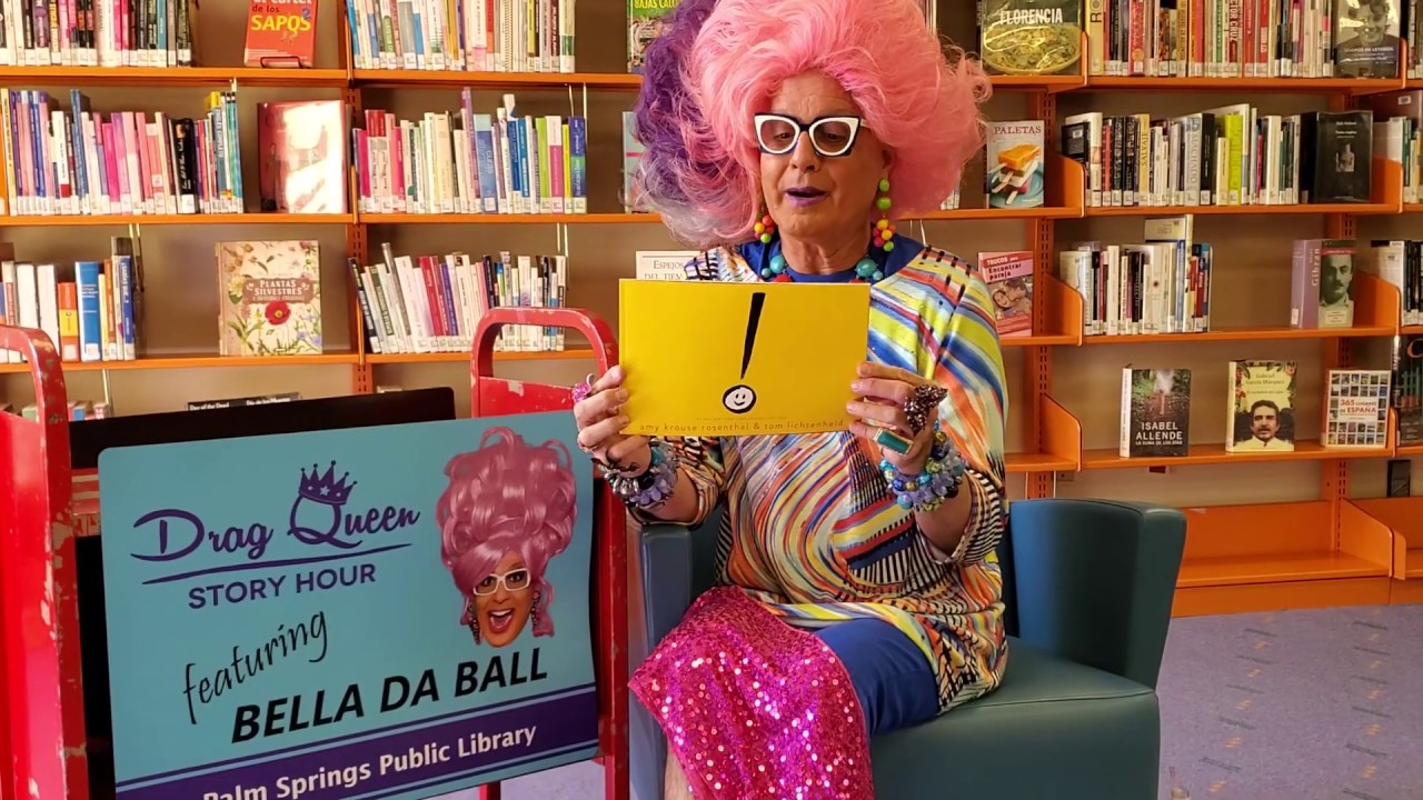 Read-to-Me Drag Queen Story Hour with Bella da Ball "Exclamation Mark ...