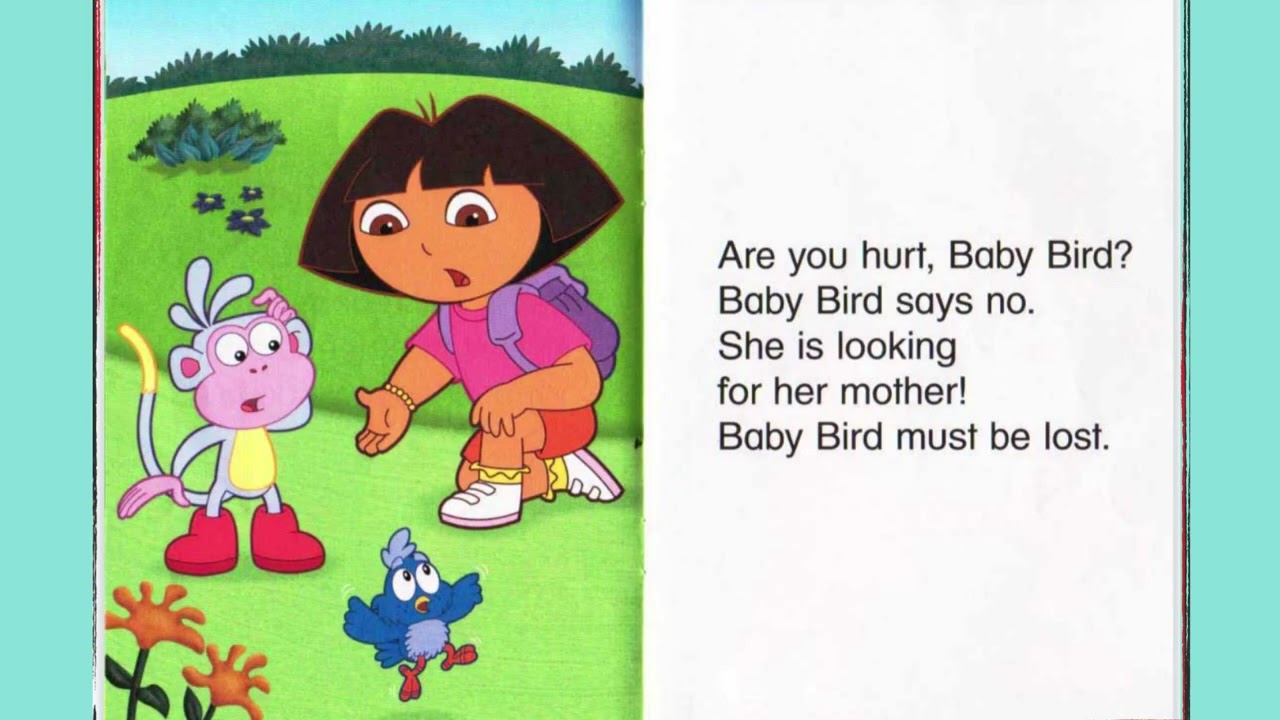 Dora the Explorer - Baby Bird Rescue Phonics Book 6-Nick Jr. Scholastic ...