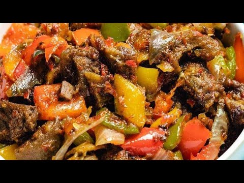 How to cook the most delicious Goat stir fry|| Goat stir fry recipe ...