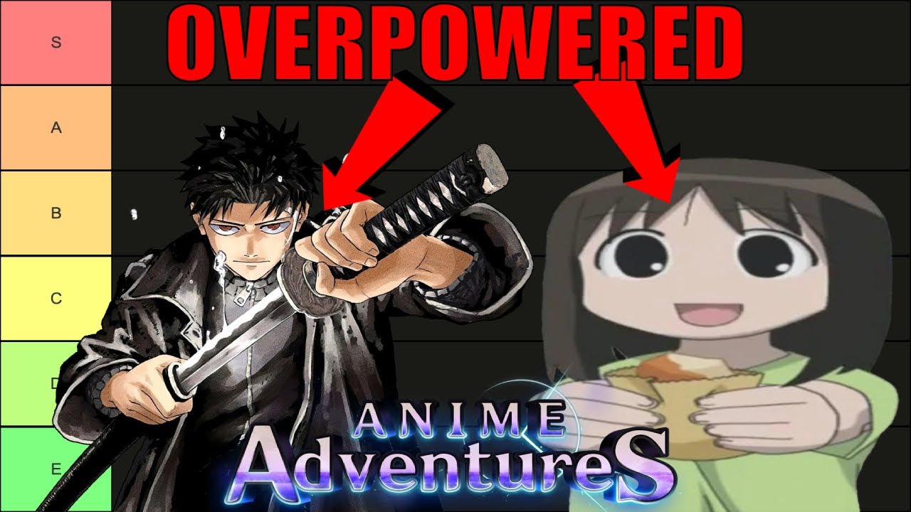 Anime Adventures META Tier List (April Fools Update) - YouTube