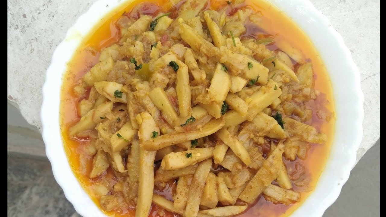 Arvi recipe , How to make Punjabi Arvi ka salan/ Tasty Arvi masala =By ...