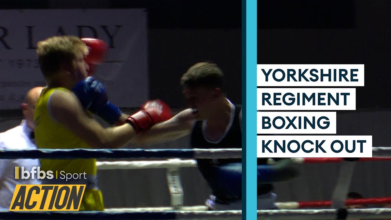 🥊 BIG KO at Yorkshire Regiment boxing night | ACTION - YouTube