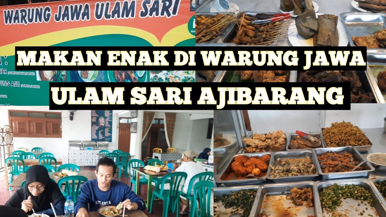 Makan Enak dan Santai di Warung Jawa Ulam Sari, Ajibarang Banyumas ...